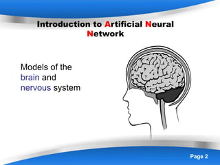 Artificial neural network | PPT