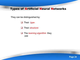 Artificial neural network | PPT