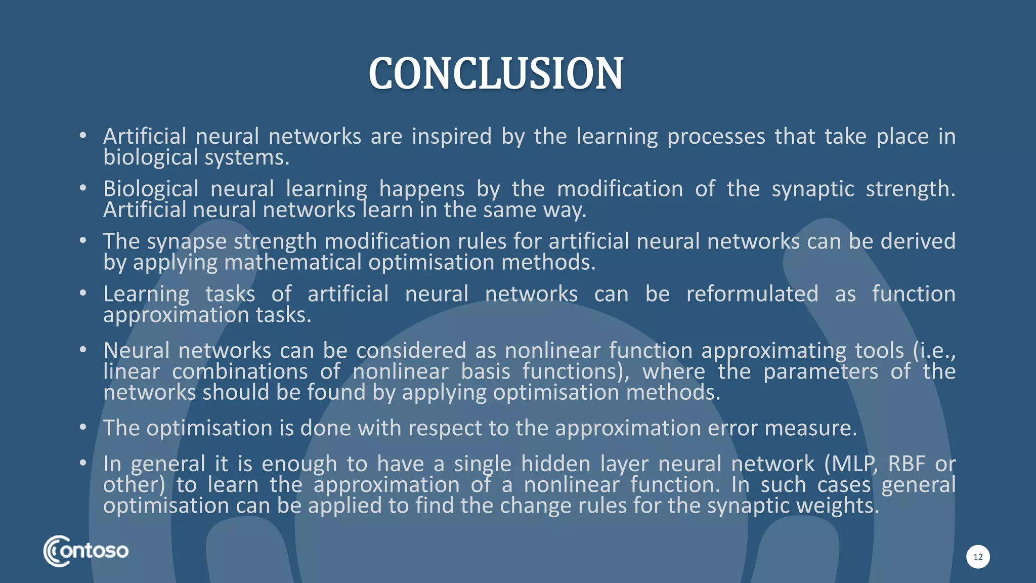 Artificial Neural Network | PPTX