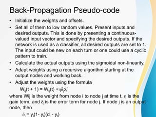 Artificial neural network | PPTX