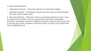 Artificial neural network | PPTX