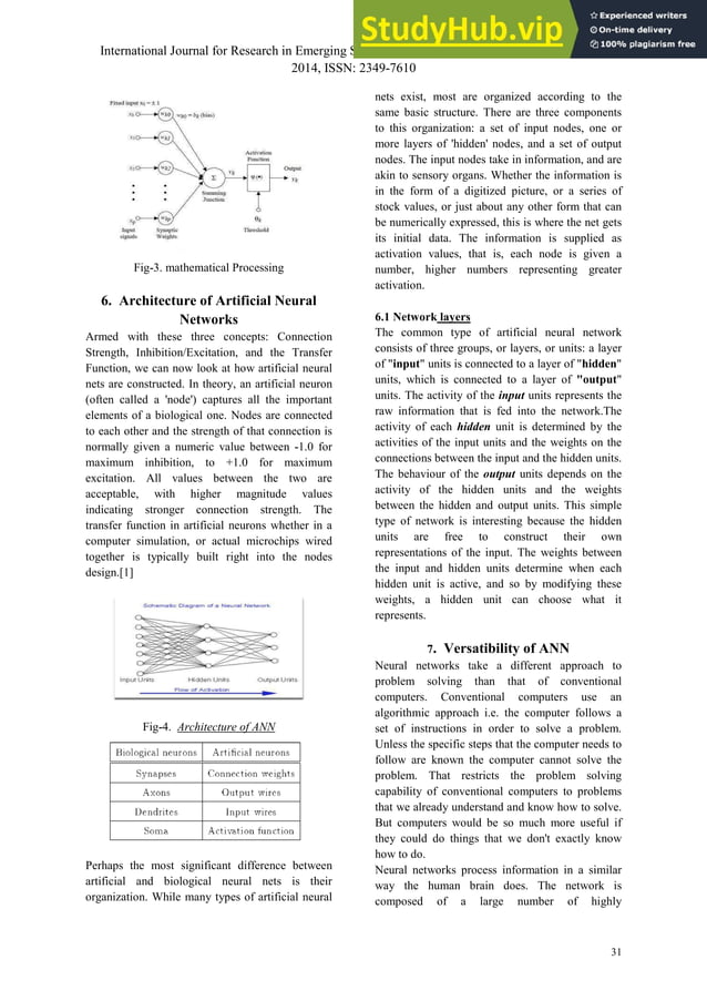 Artificial Neural Network An Important Asset For Future Computing | PDF