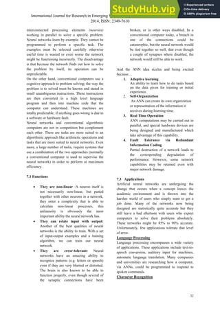 Artificial Neural Network An Important Asset For Future Computing | PDF