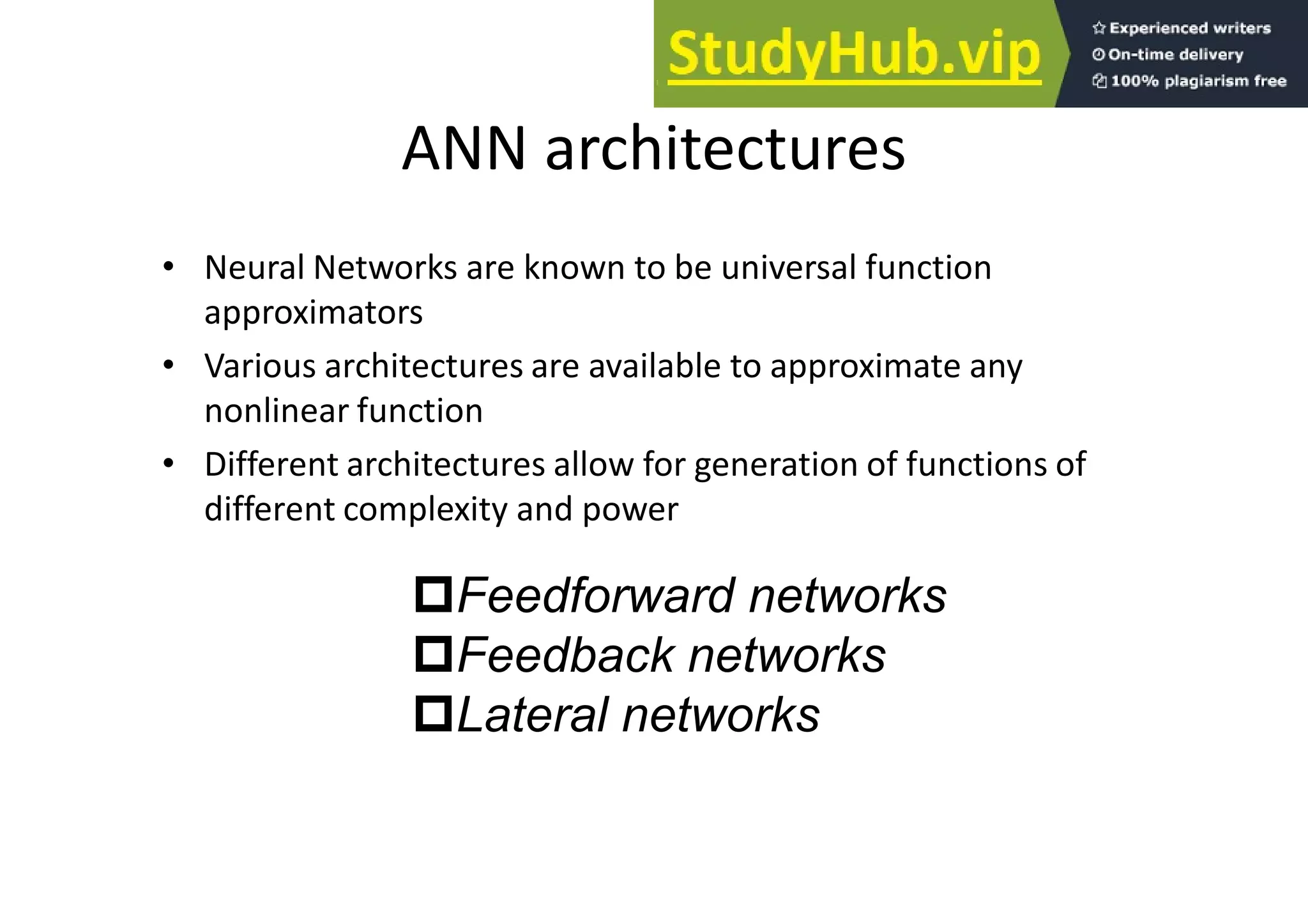Artificial Neural Network (ANN | PDF