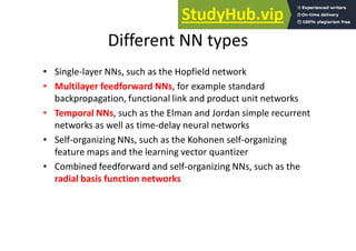 Artificial Neural Network (ANN | PDF