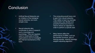 Artificial Neural Network ANN | PPTX