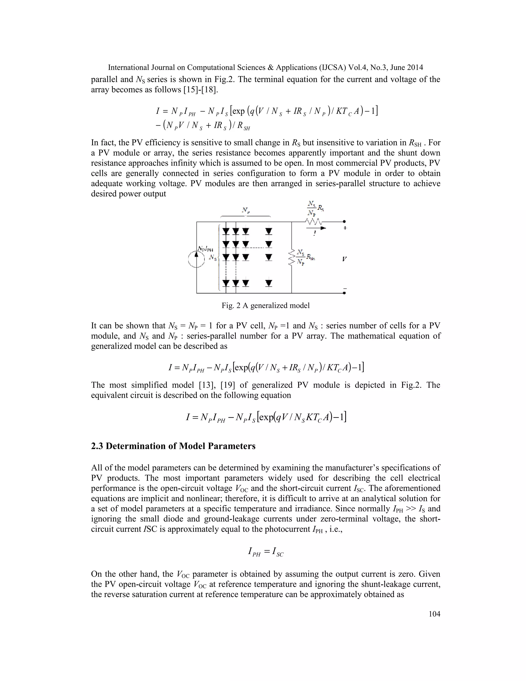 Artificial Neural Network Approach For More Accurate Solar Cell