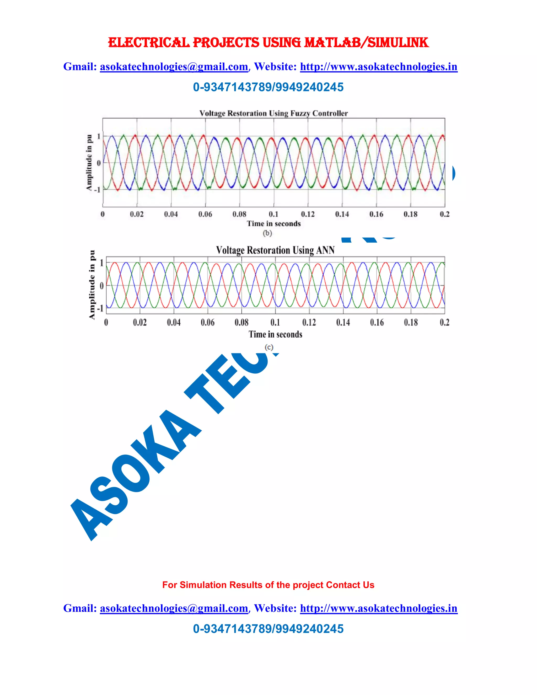 Artificial Neural Network based Dynamic Voltage Restorer for Improvement of Power Quality | PDF