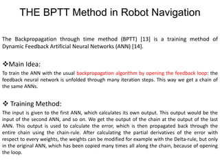 Artificial Neural Network based Mobile Robot Navigation | PPTX