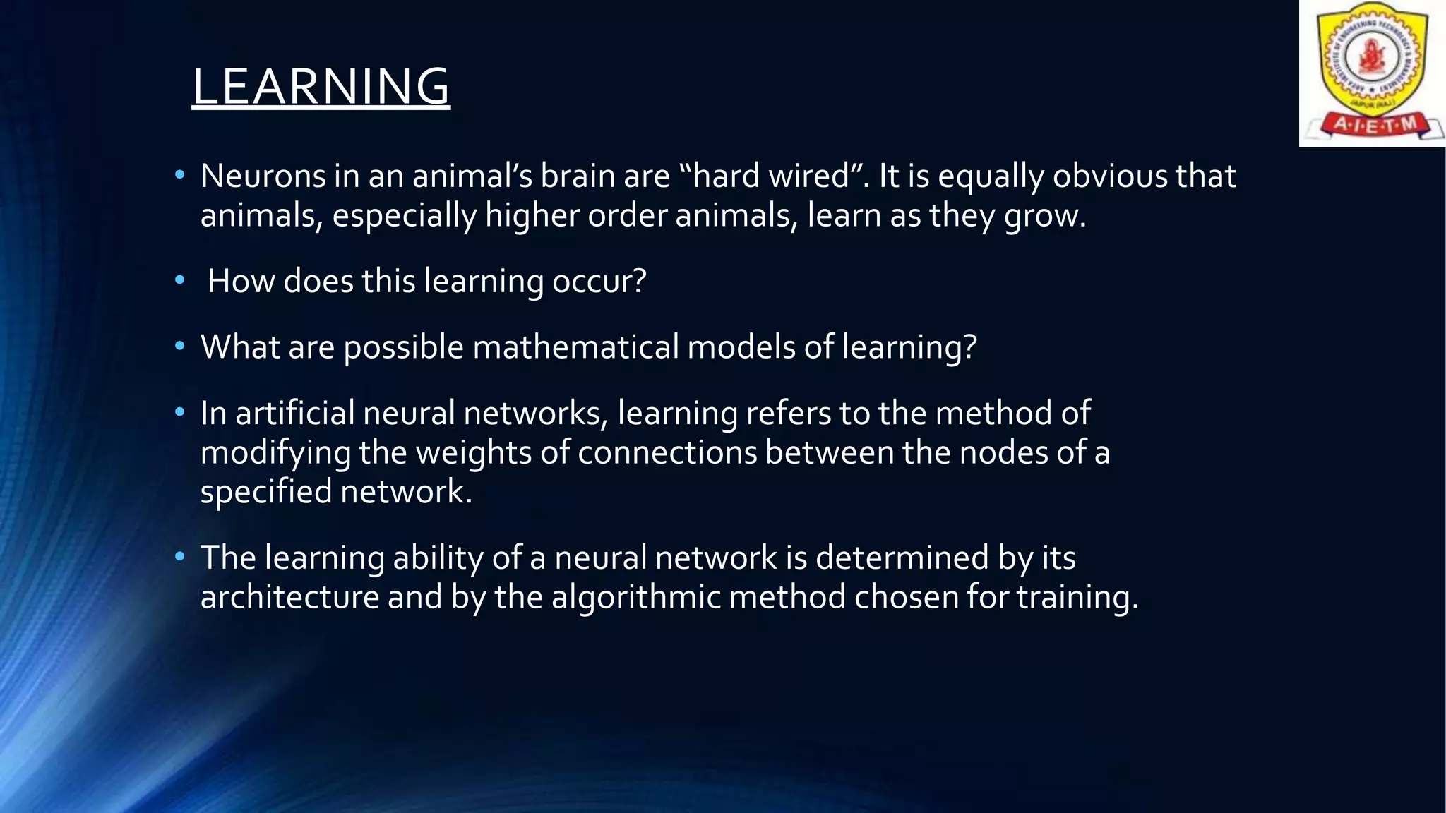 Artificial neural network by arpit_sharma | PPT
