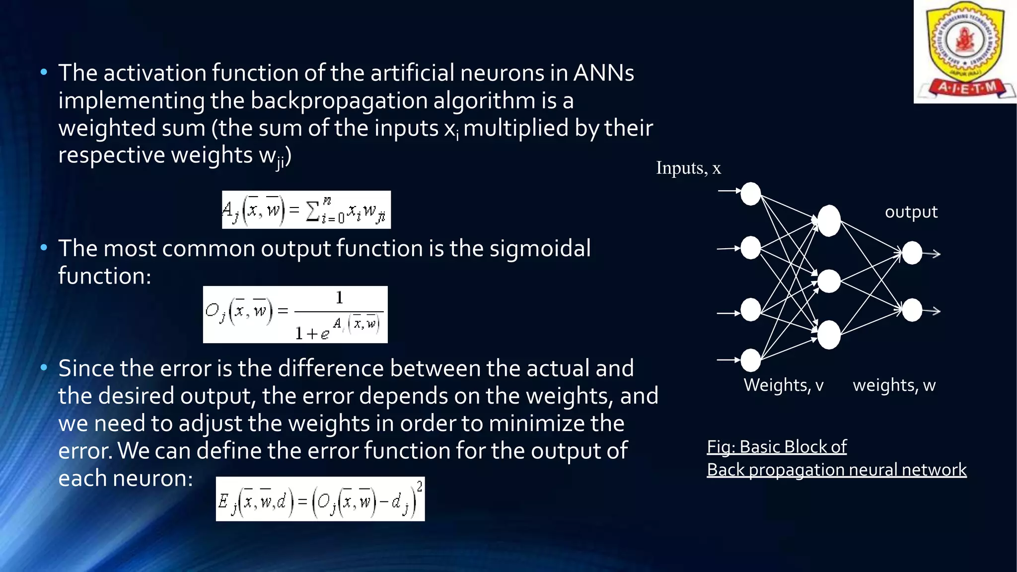 Artificial neural network by arpit_sharma | PPT