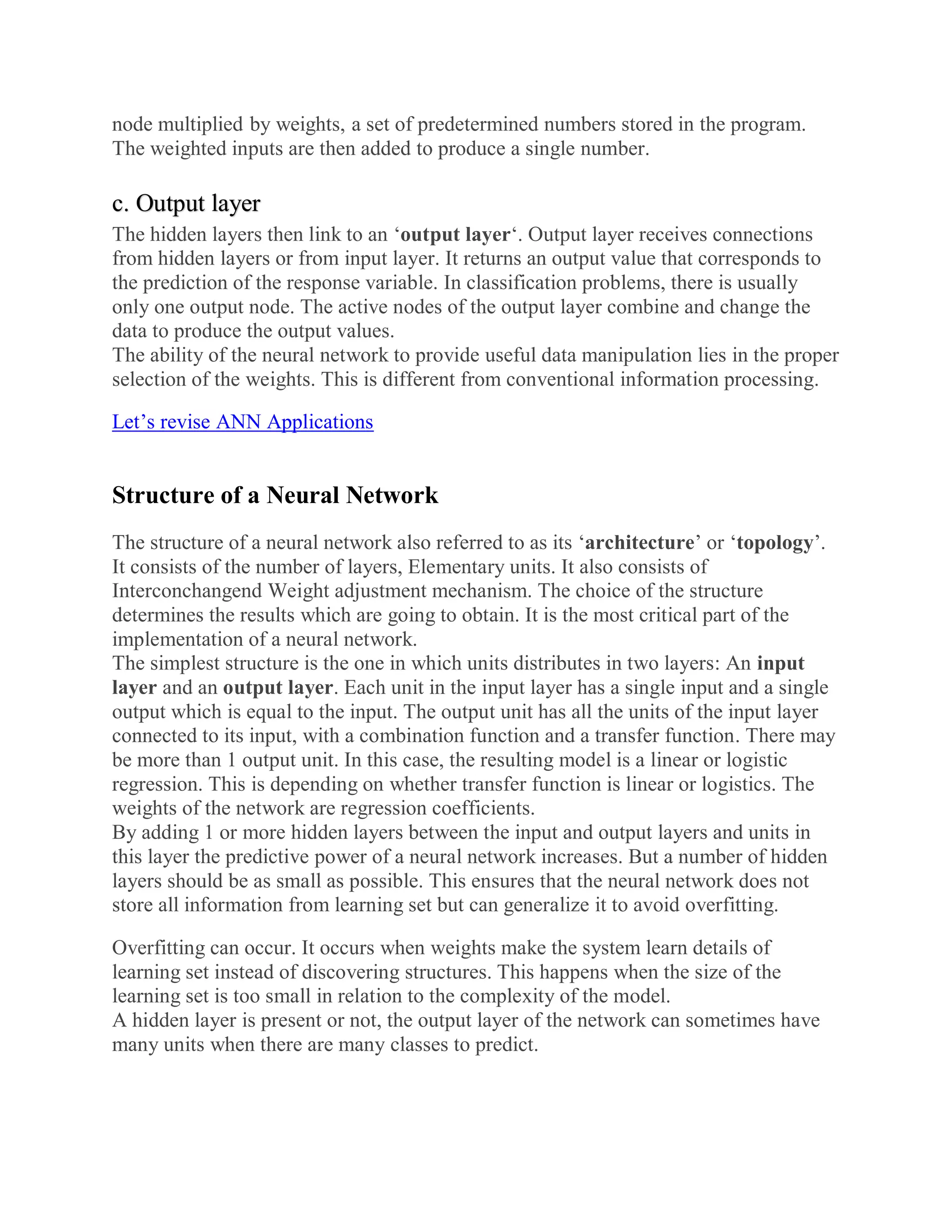 Artificial neural network for machine learning | PDF