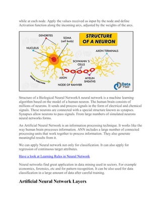 Artificial neural network for machine learning | PDF