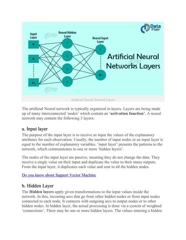Artificial Neural Network For Machine Learning Pdf