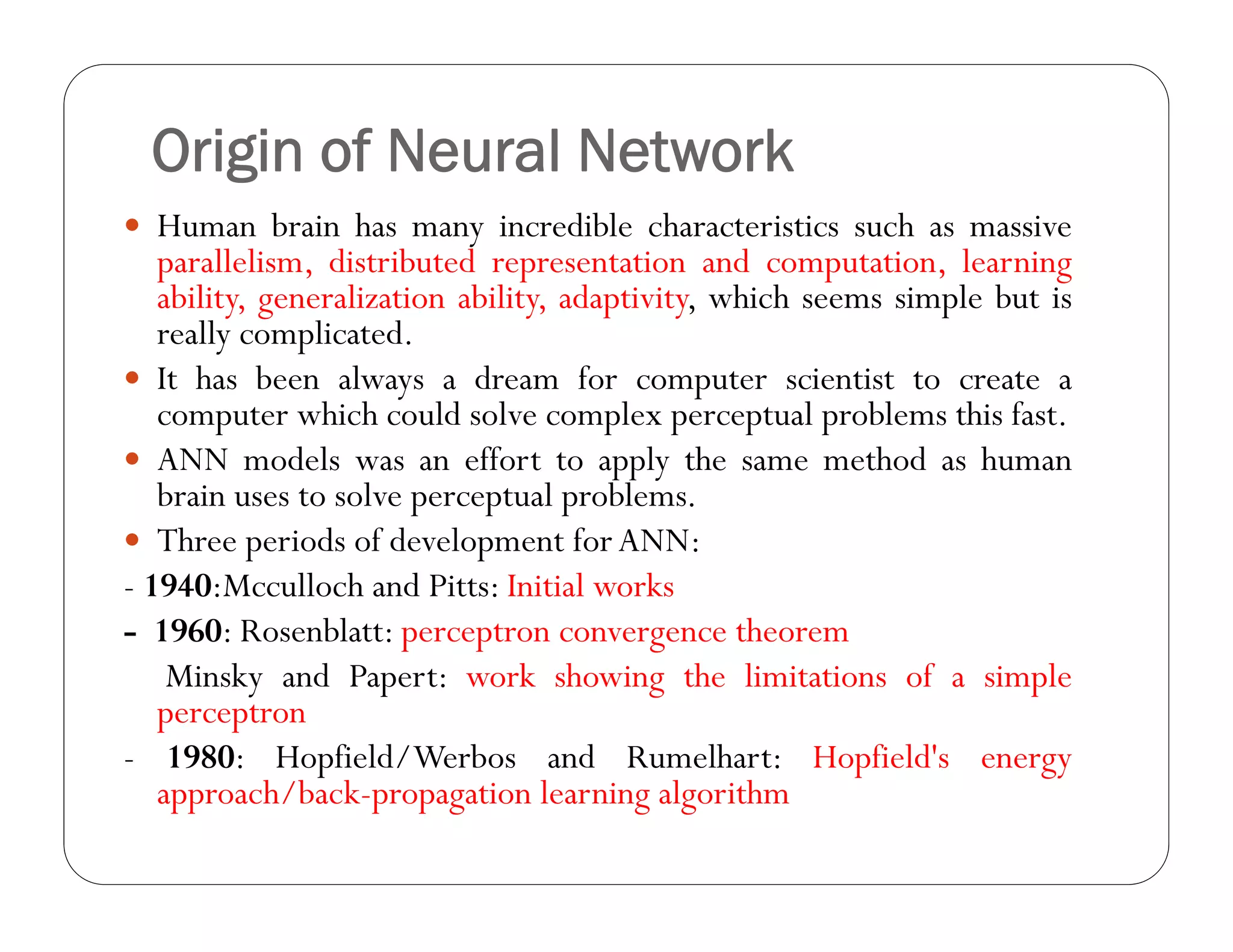 Artificial neural networks | PDF