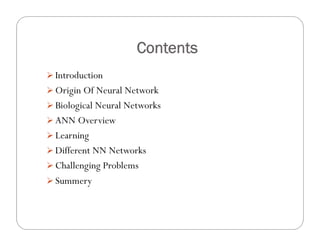 Artificial neural networks | PDF