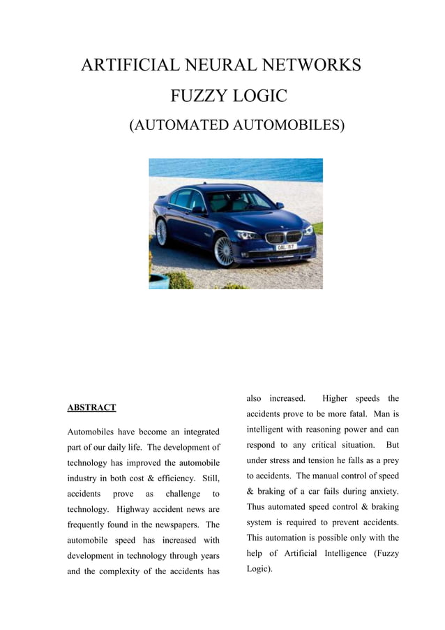 Artificial neural networks | PDF