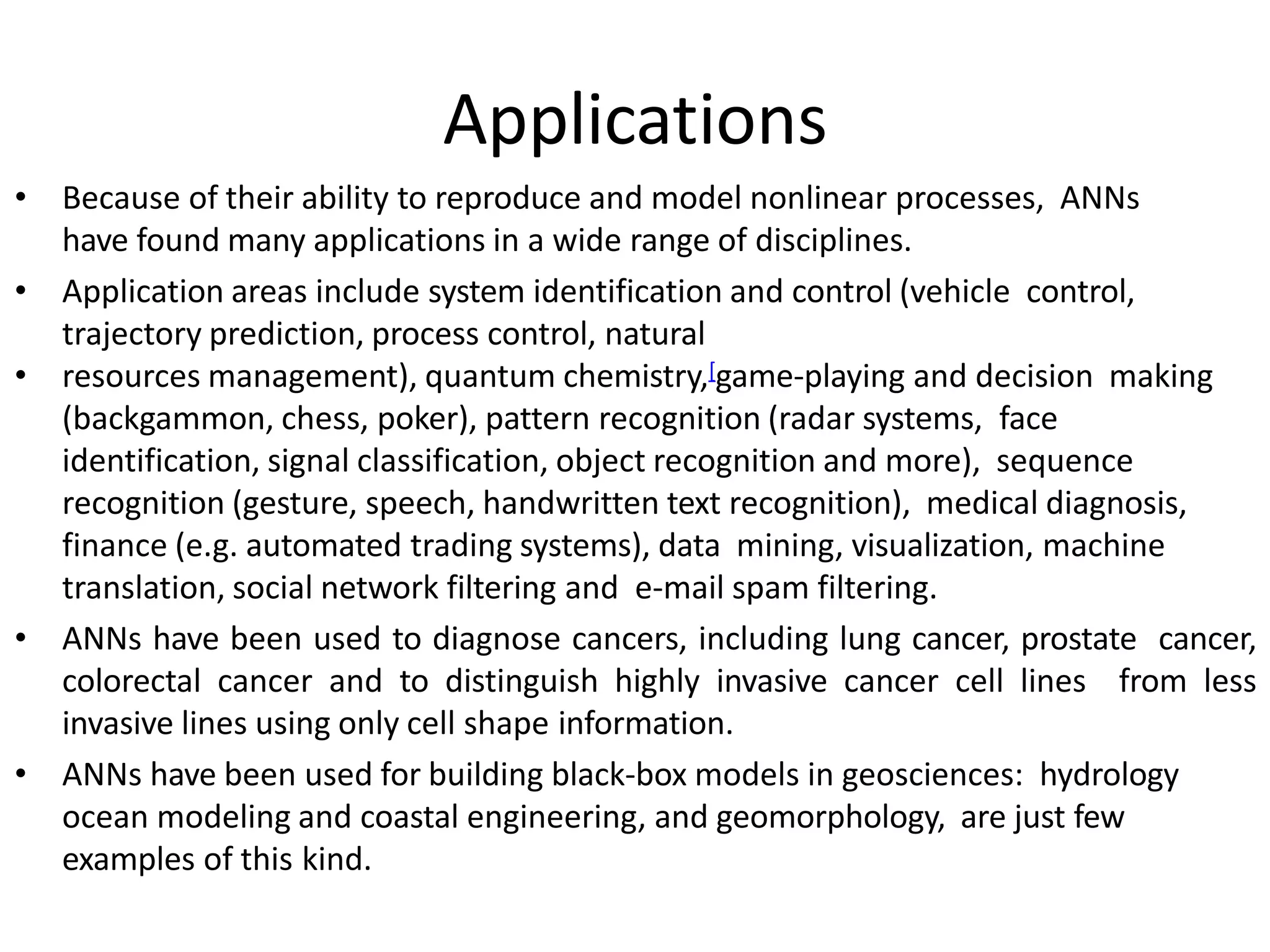 Artificial Neural Networks Pptx Computer Networking Computing