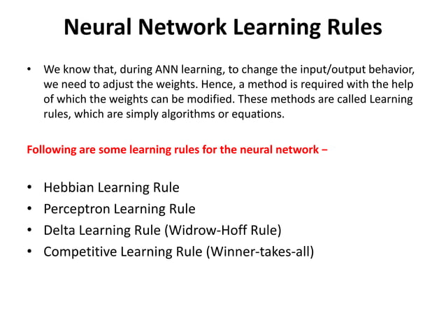 Artificial Neural Networks Pptx Computer Networking Computing