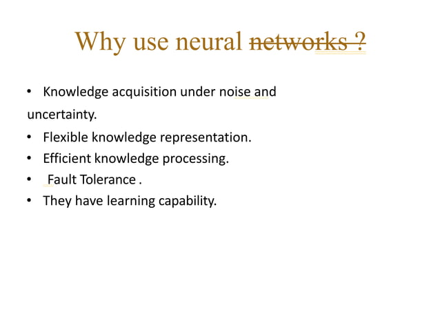 Artificial Neural Networks Pptx Computer Networking Computing