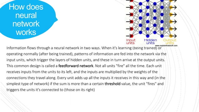 Artificial neural networks | PPT