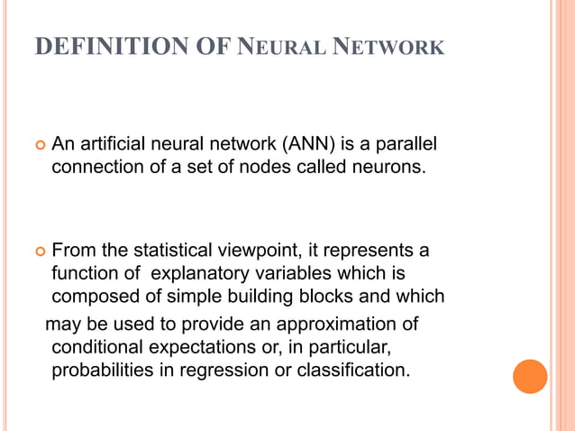 Artificial Neural Networksppt On Machine Learning Ppt 