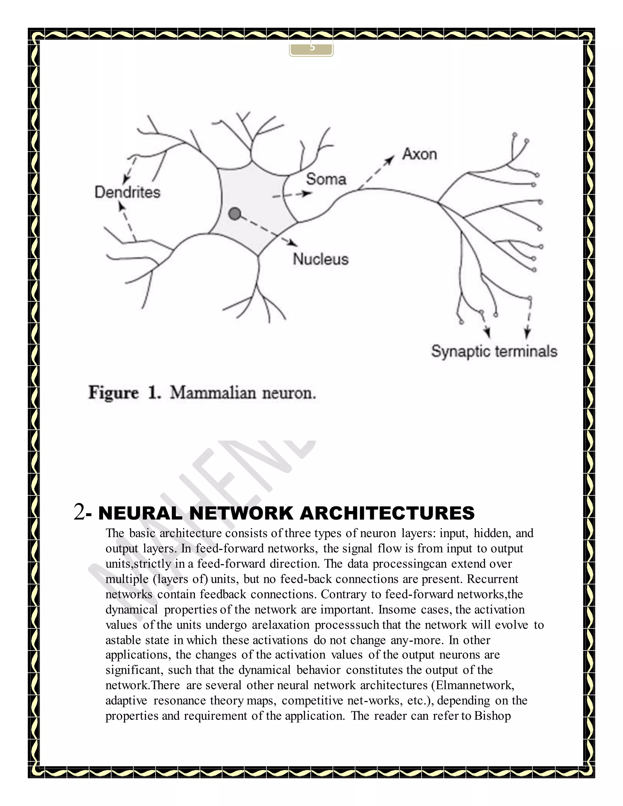 Artificial neural networks seminar presentation using MSWord. | PDF