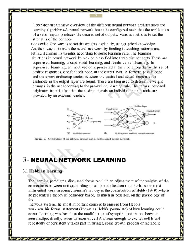 Artificial neural networks seminar presentation using MSWord. | PDF