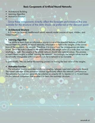 Artificial Neural Networks (ANN) And Artificial Intelligence (AI) | PDF