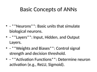Artificial_Neural_Networks_ANNs_presentation.pptx | Artificial Intelligence | Technology & Computing