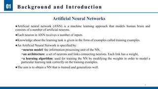 Artificial Neural Networks (ANNs) focusing on the perceptron Algorithm.pptx