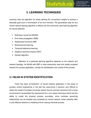 Artificial Neural Network Seminar Report | PDF