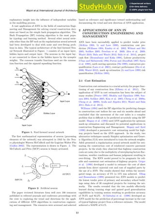 Artificial Neural Networks In Construction Engineering And Management | PDF