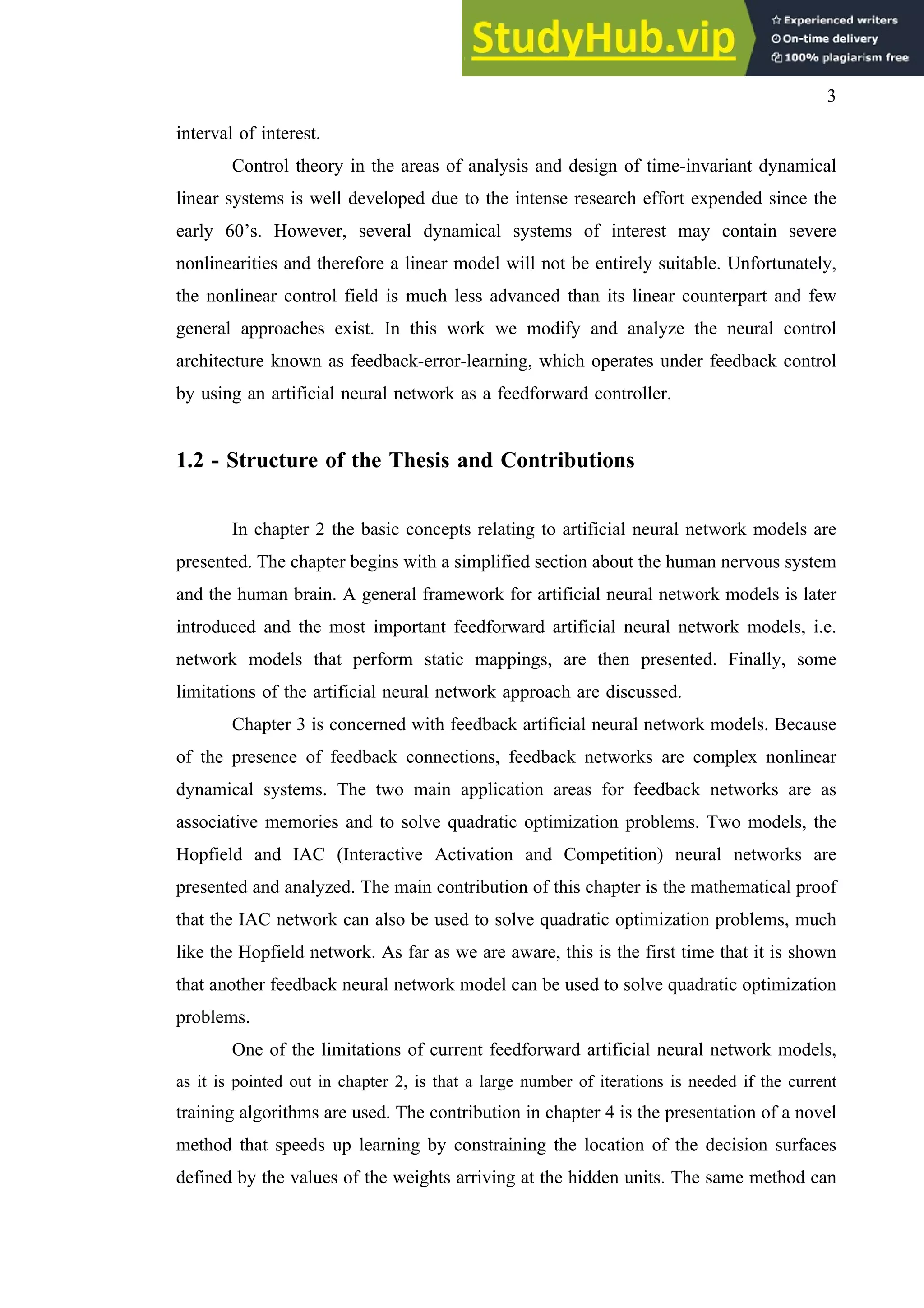 Artificial Neural Networks In Control And Optimization Pdf
