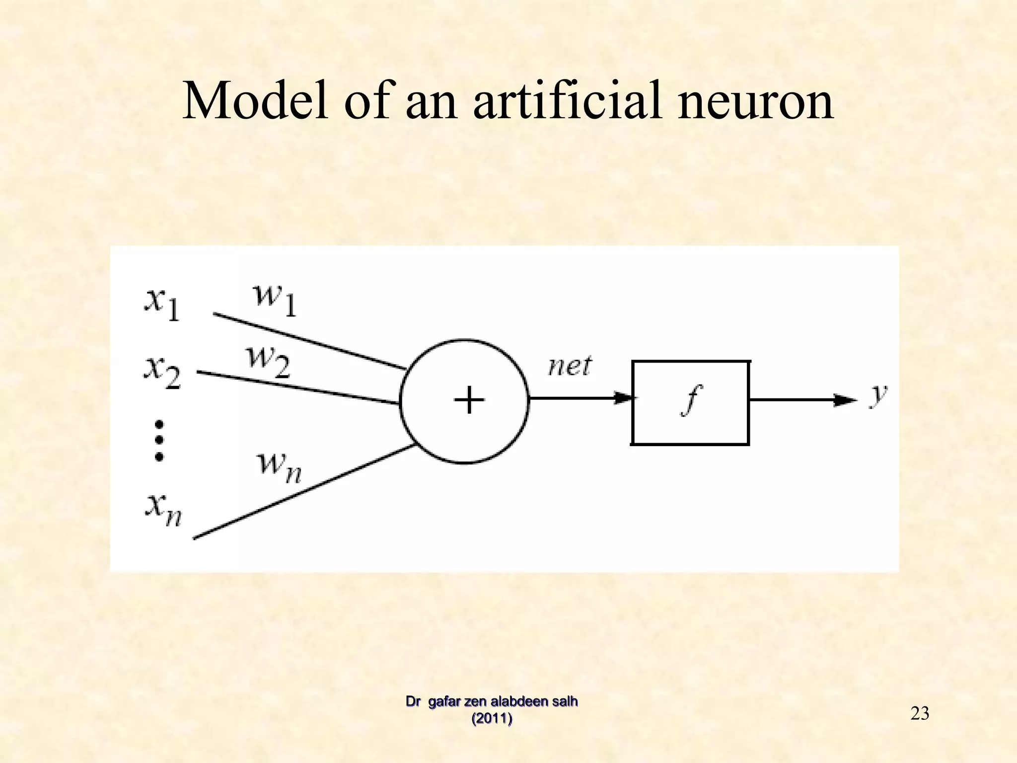 Artificial neural networks lec1 | PPTX