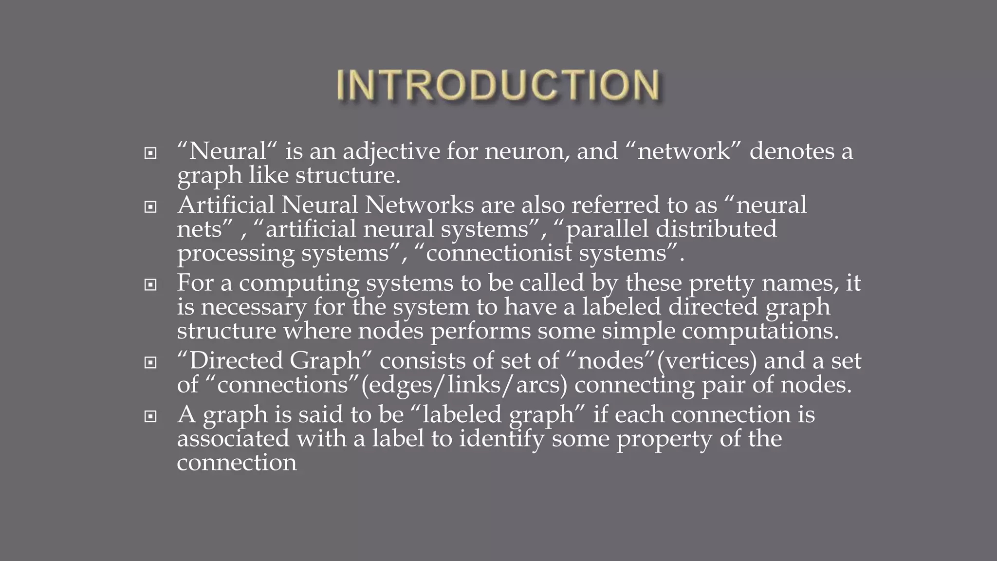 Artificial neural networks | PPTX | Computer Networking | Computing