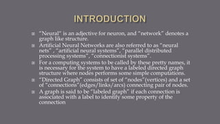 Artificial neural networks | PPTX | Computer Networking | Computing