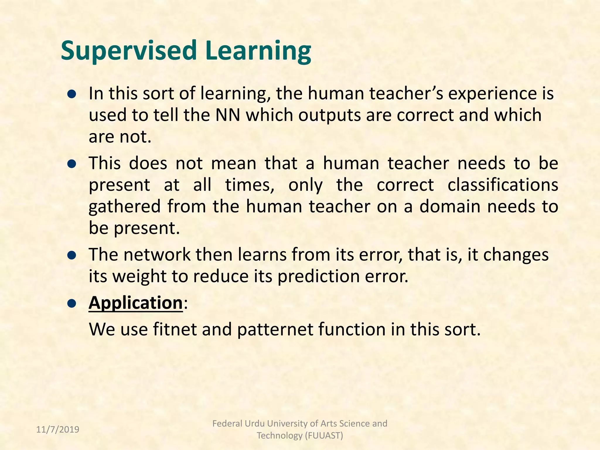 Artificial Neural Networks Slides Ppt