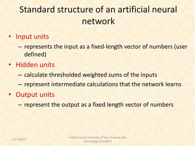 Artificial neural networks slides | PPT