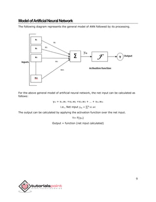 Artificial neural network_tutorial | PDF