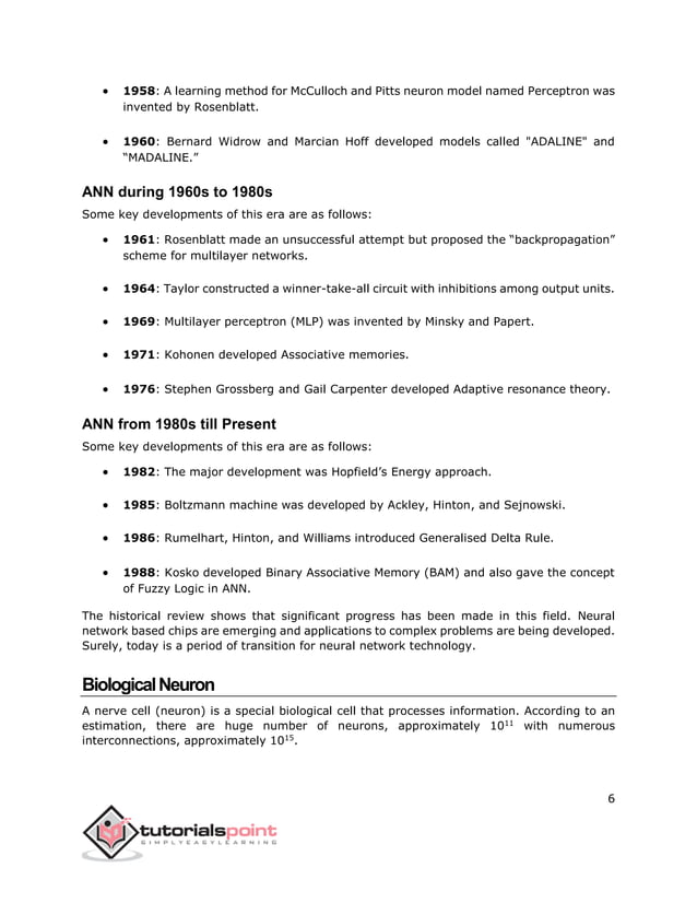 Artificial neural network_tutorial | PDF