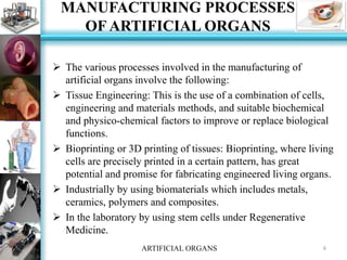Biomedical Engineering Artificial Organs