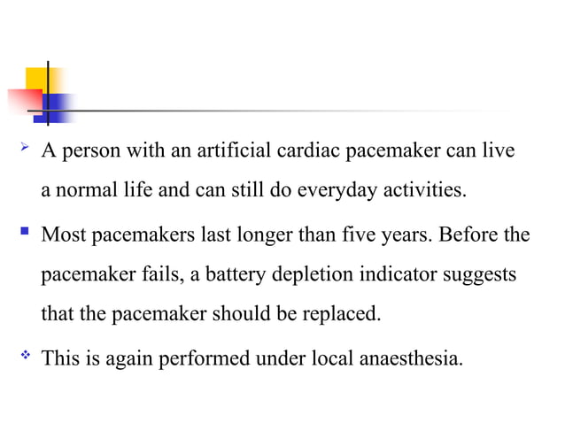 Artificial_Pacemaker presentation in detailed | PPT