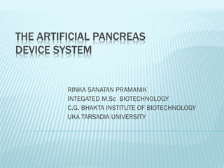 Artificial pancreas | PDF