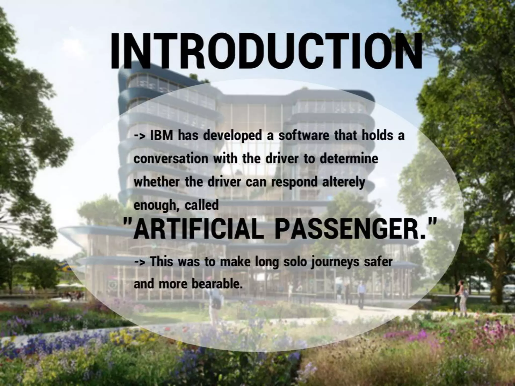 artificial passenger.ppt