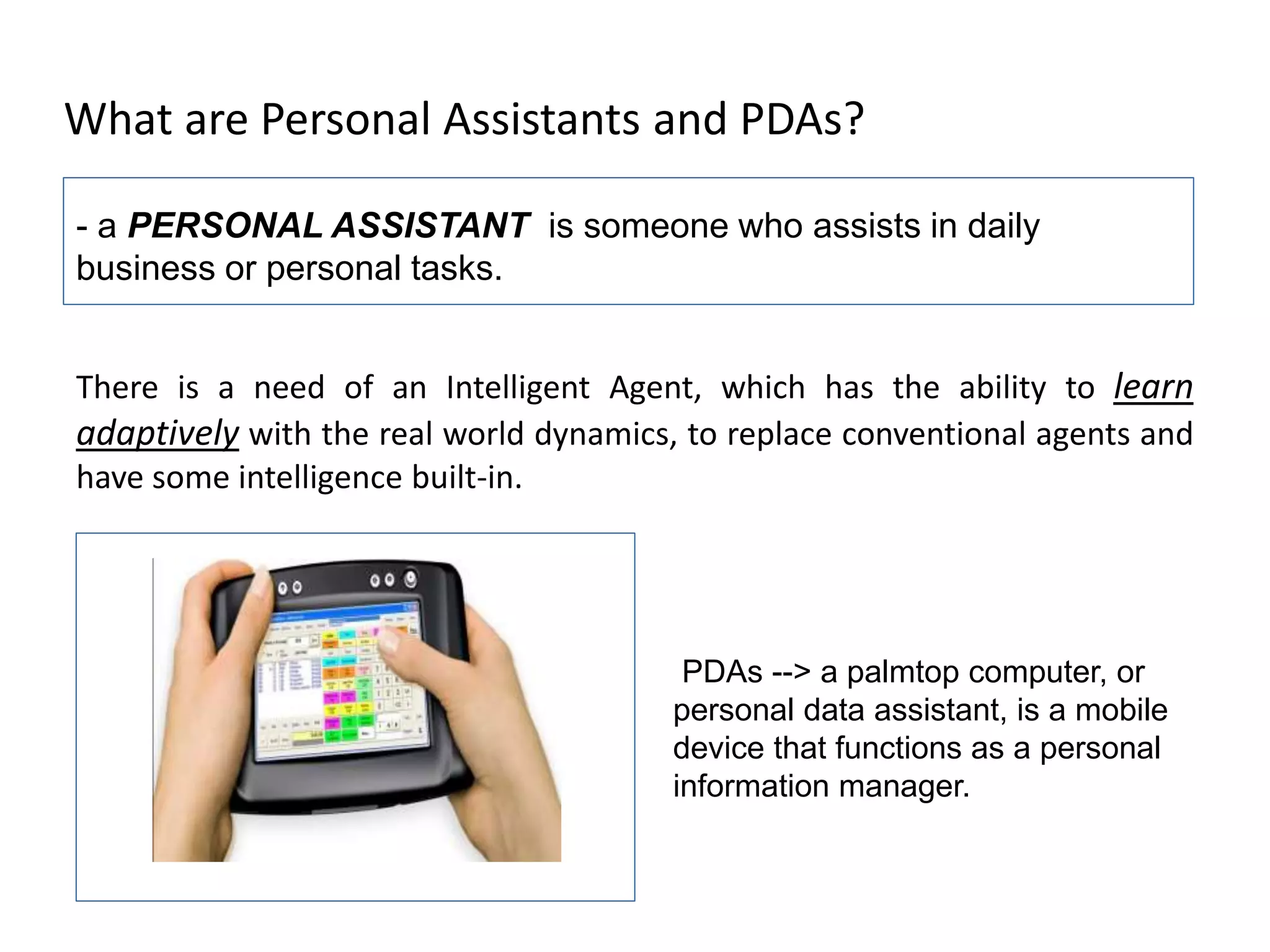 Artificial PDA - Project Presentation | PPT