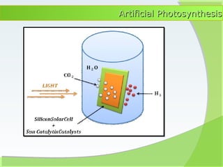 Artificial photosynthesis komal lagu_final | PPT