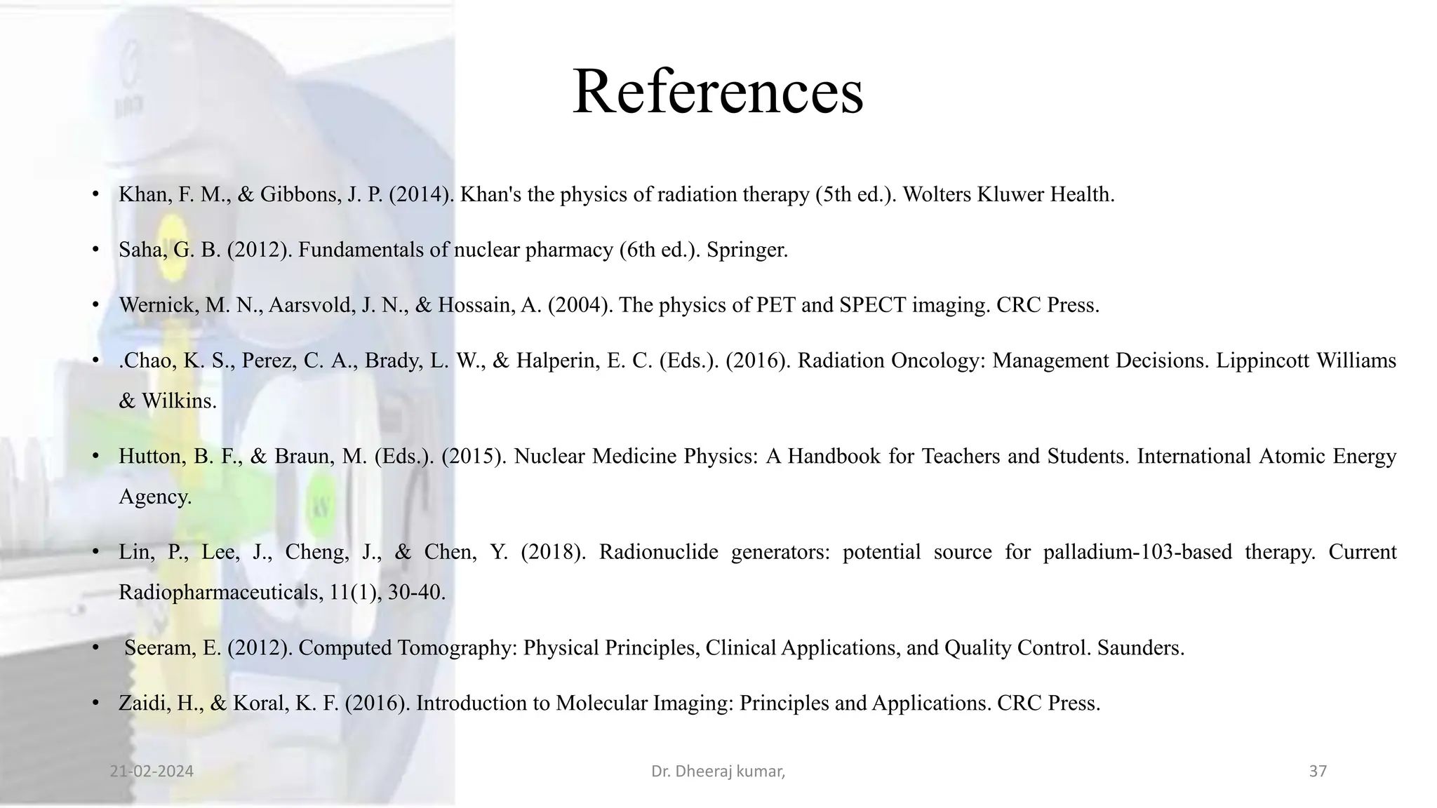 Artificial Radionuclide Generators in Medicine Applications in Radiotherapy.pptx