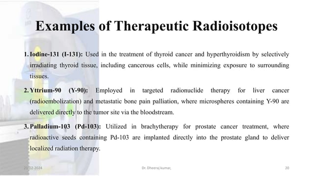 Artificial Radionuclide Generators in Medicine Applications in Radiotherapy.pptx