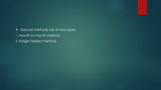 ARTIFICIAL RESPIRATION- POWERPOINT PRESENTATION | PPTX